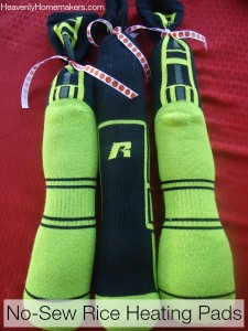 No-Sew Rice Heating/Ice Pads ~ A Great Gift for Men, Coaches, or Anyone ...