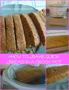We Can Bake Quick Breads in a Slow Cooker! | Heavenly Homemakers