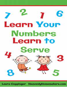 Learn Your Numbers, Learn to Serve Curriculum Kit ~ Ready NOW ...