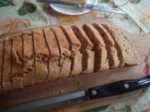Whole Wheat Pour-and-Stir Bread