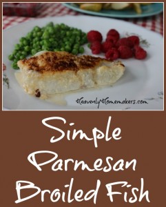Simple Parmesan Broiled Fish (10-minutes from start to finish ...