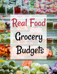 Real Food Grocery Budgets - Members Only | Heavenly Homemakers