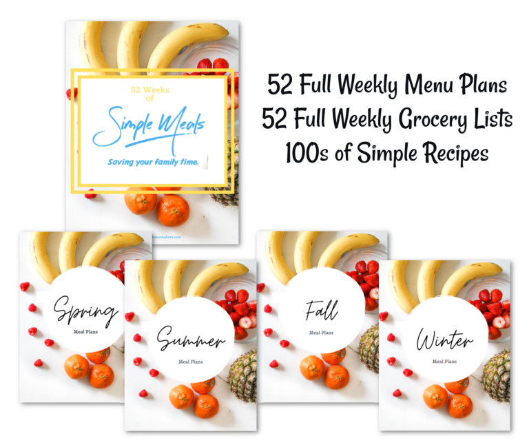 Tips and Tools to Make Menu Planning EASY | Heavenly Homemakers