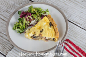 How to Make Quiche for a Crowd | Heavenly Homemakers