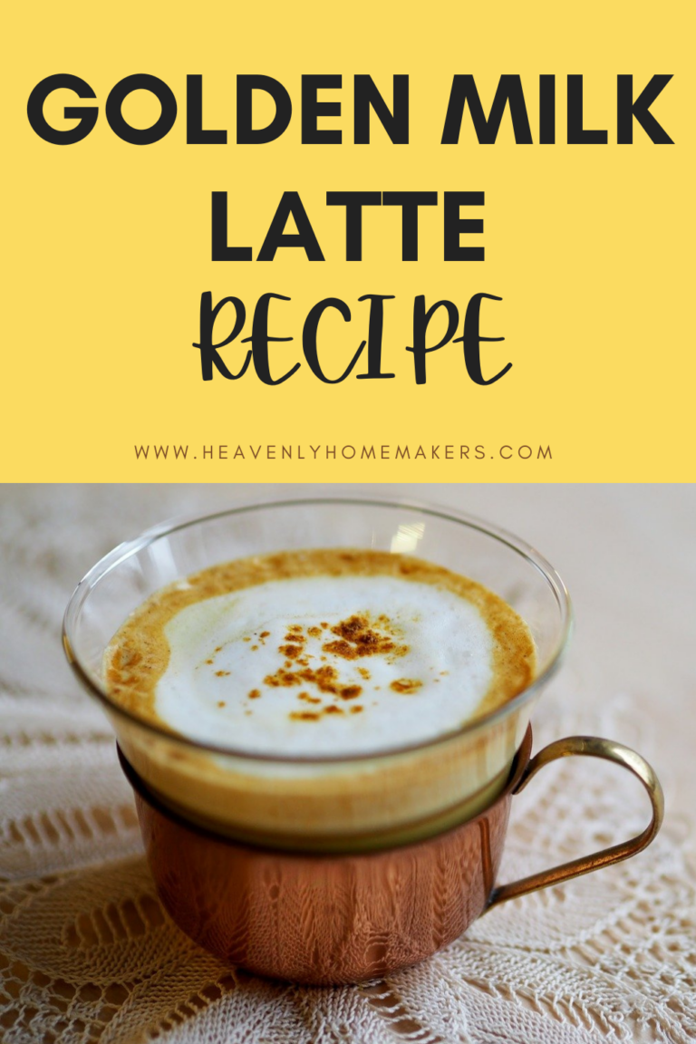 Golden Latte Recipe (oh so delicious!) | Heavenly Homemakers