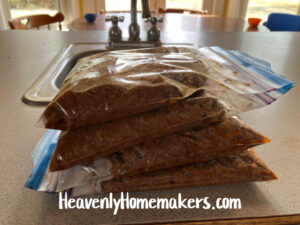 What I Did With 30-Pounds of Hamburger | Heavenly Homemakers