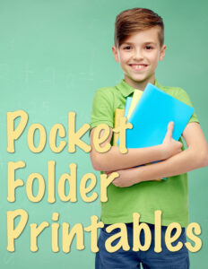 Pocket Folder Printables | Heavenly Homemakers