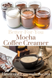 Better-For-You Mocha Coffee Creamer | Heavenly Homemakers